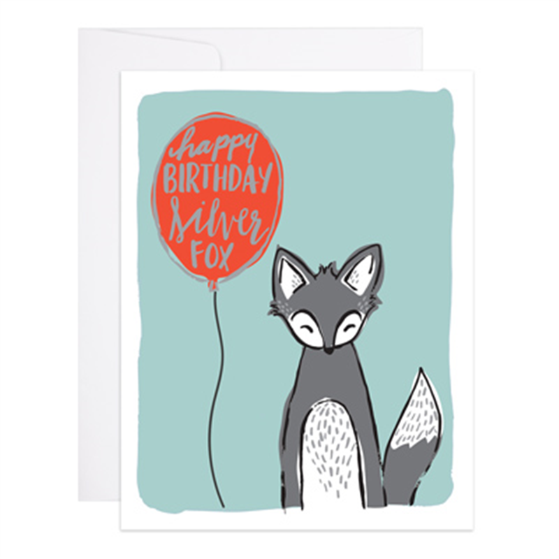 Happy Birthday Silver Fox – 9thLetterPress